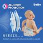 BeBe Infant Newborn Baby Diapers | 12 hrs Protection